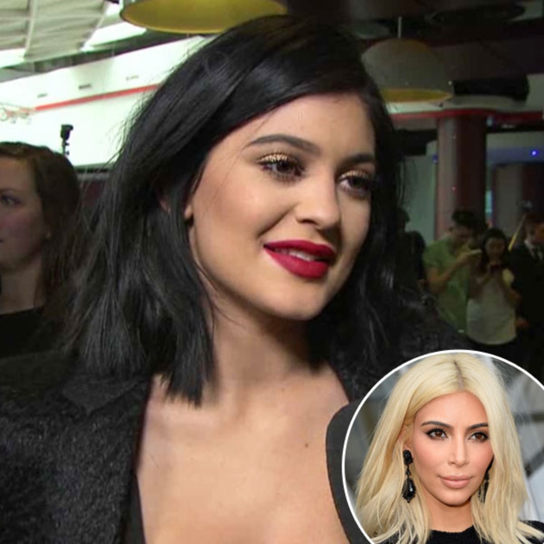 Why Kylie Jenner Doesn't Want Blond Hair Like Kim Kardashian! Why Kylie Jenner Doesn't Want Blond Hair Like Kim Kardashian!